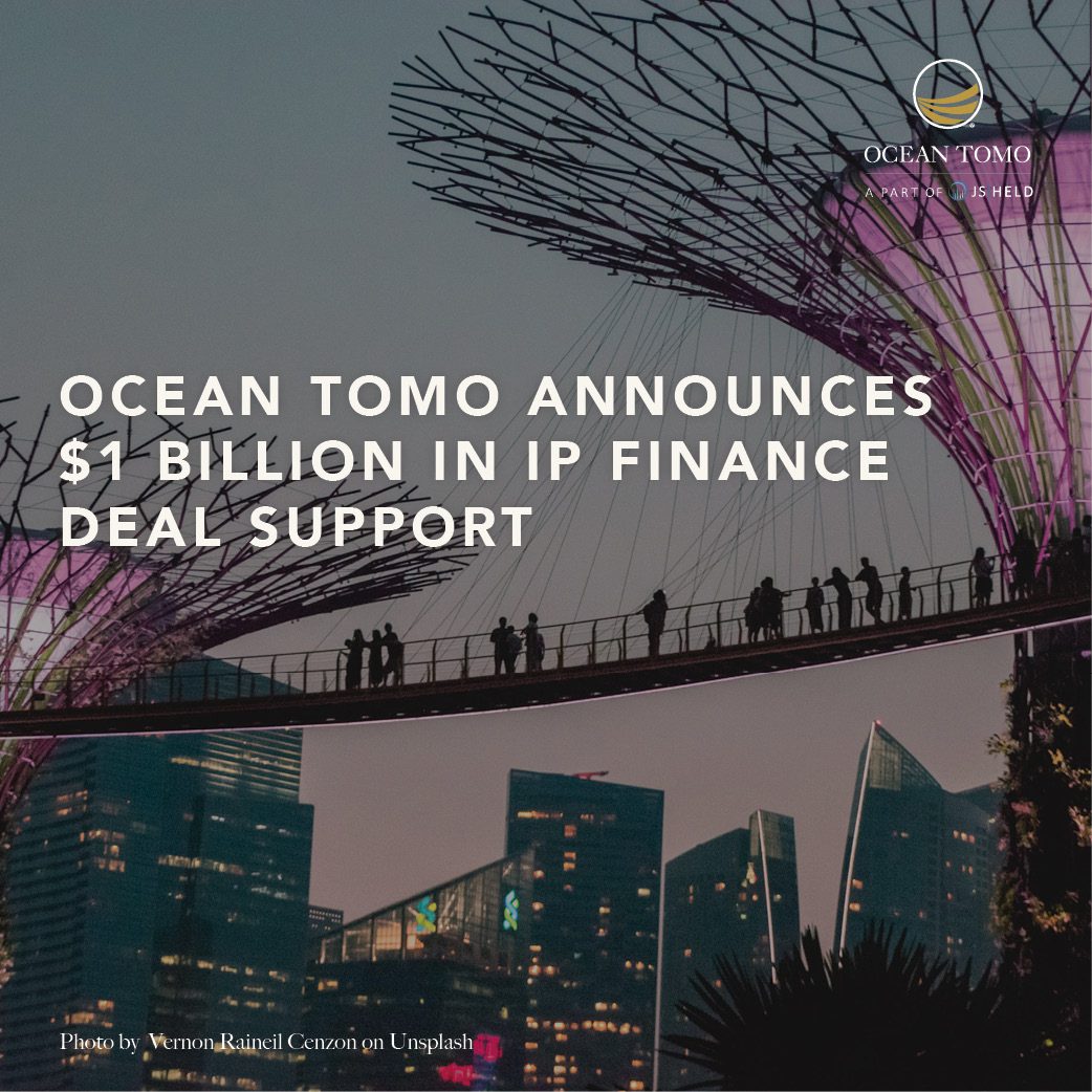 Ocean Tomo, a part of J.S. Held, Announces $1 Billion in IP Finance ...