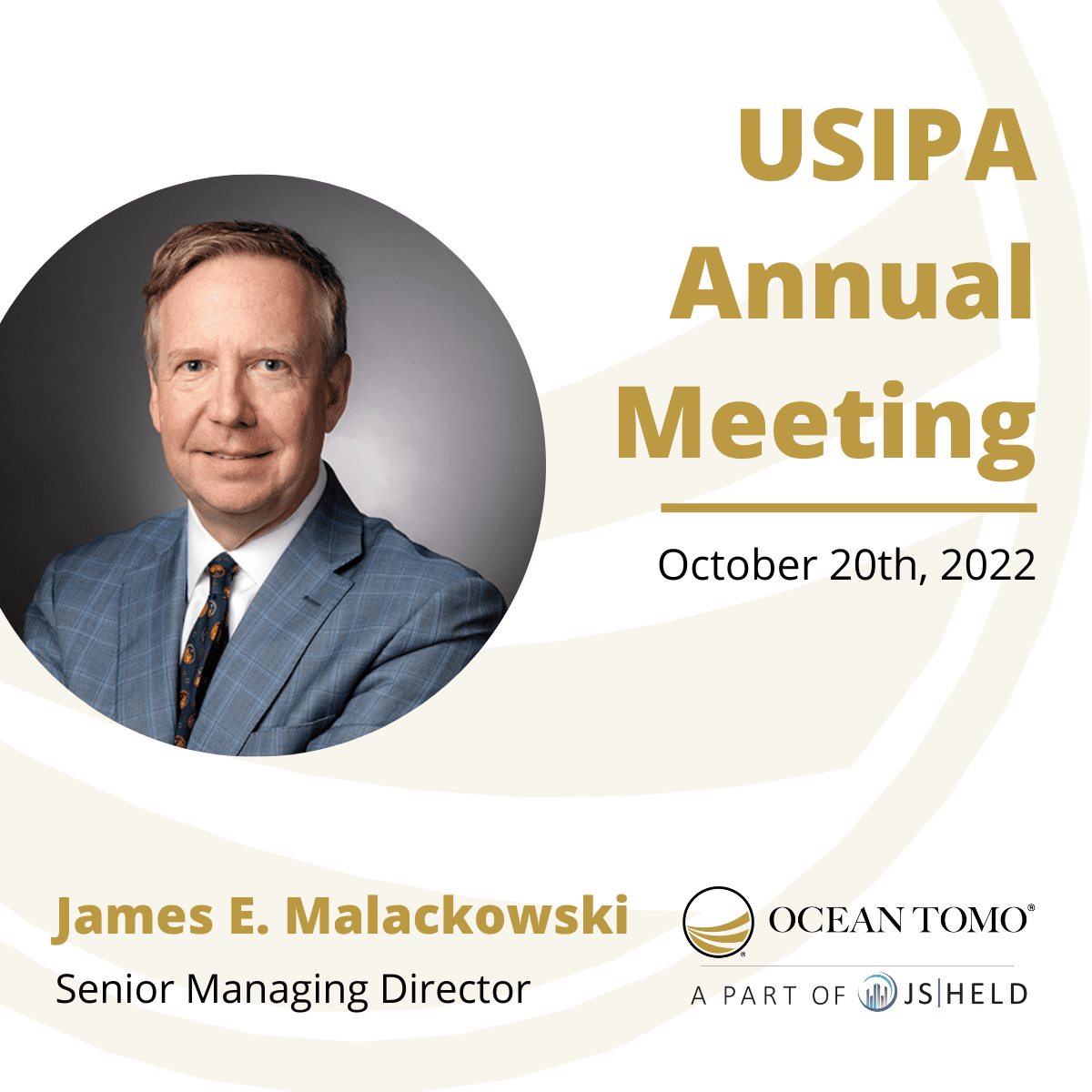 Ocean Tomo James E. Malackowski Attending USIPA Annual Meeting - Ocean Tomo